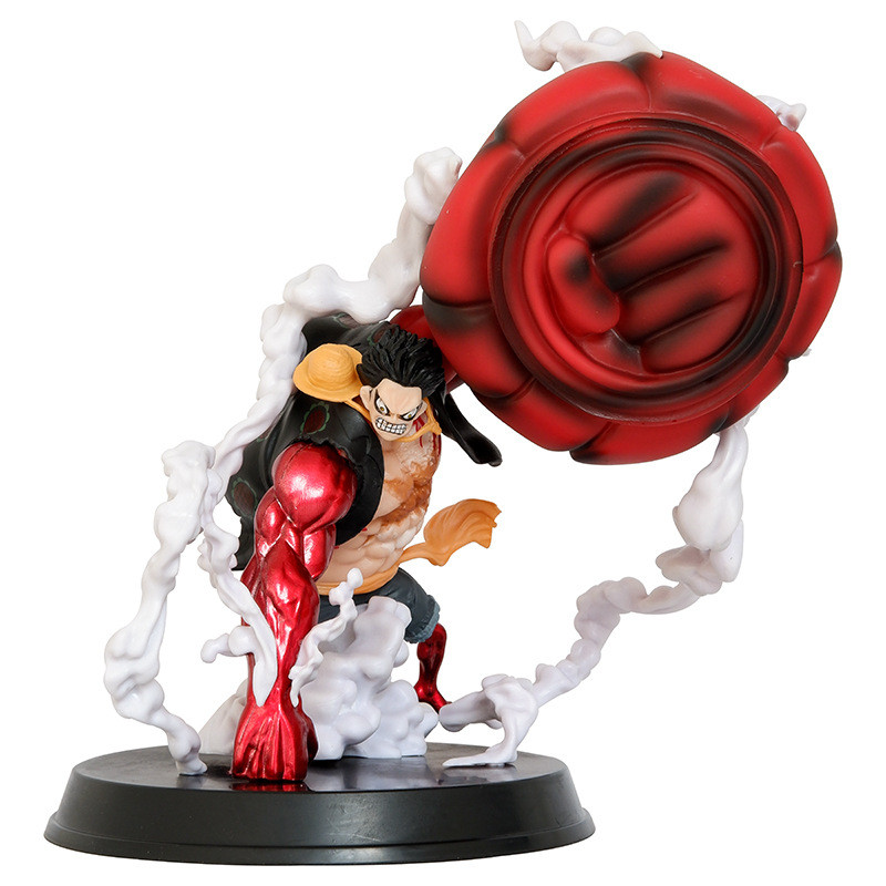 One Piece Figure Wano Country Gear Fourth Gear Luffy Great Ape King Gun ...