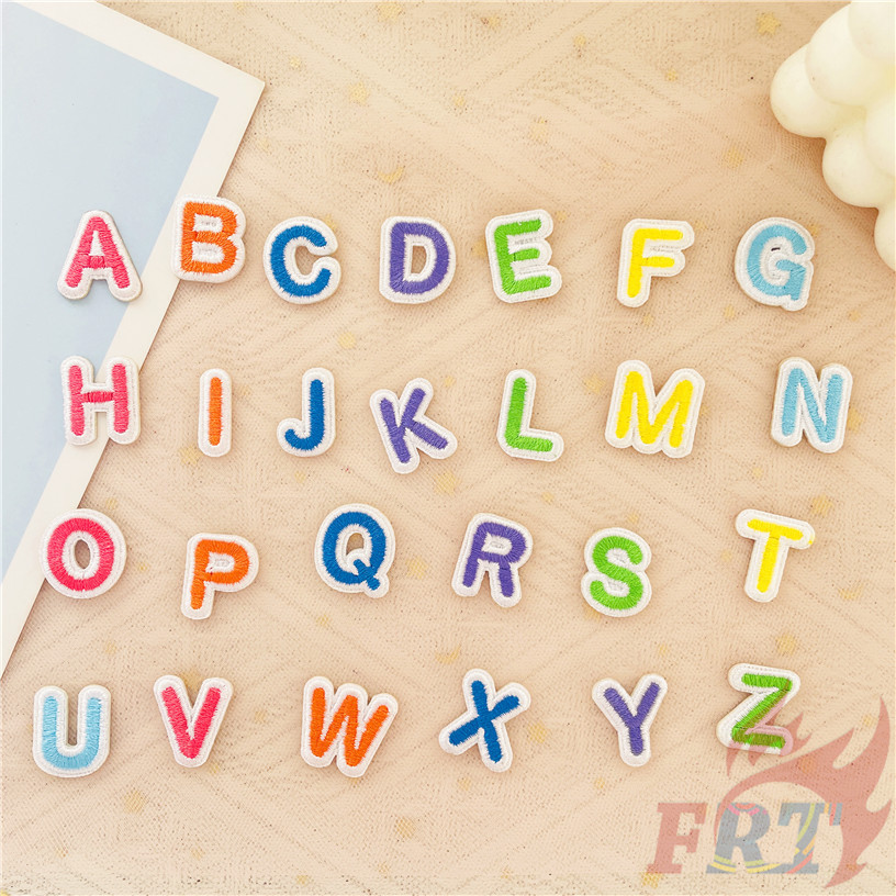 1Pc Colorful . Mini Arial English Letters Series 01 Self-adhesive ...