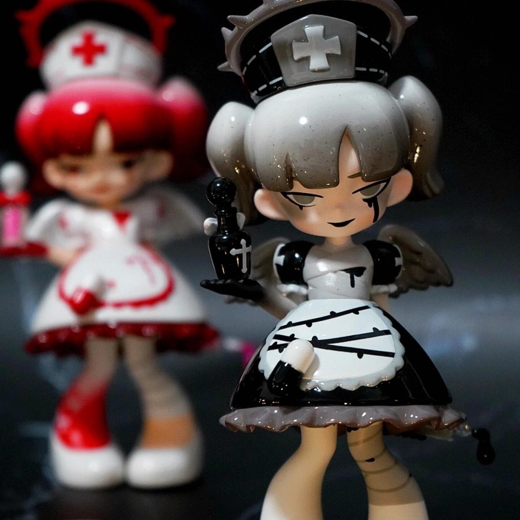 Genuine Sick Girl Second Generation Tear off Label Series Blind Box ...