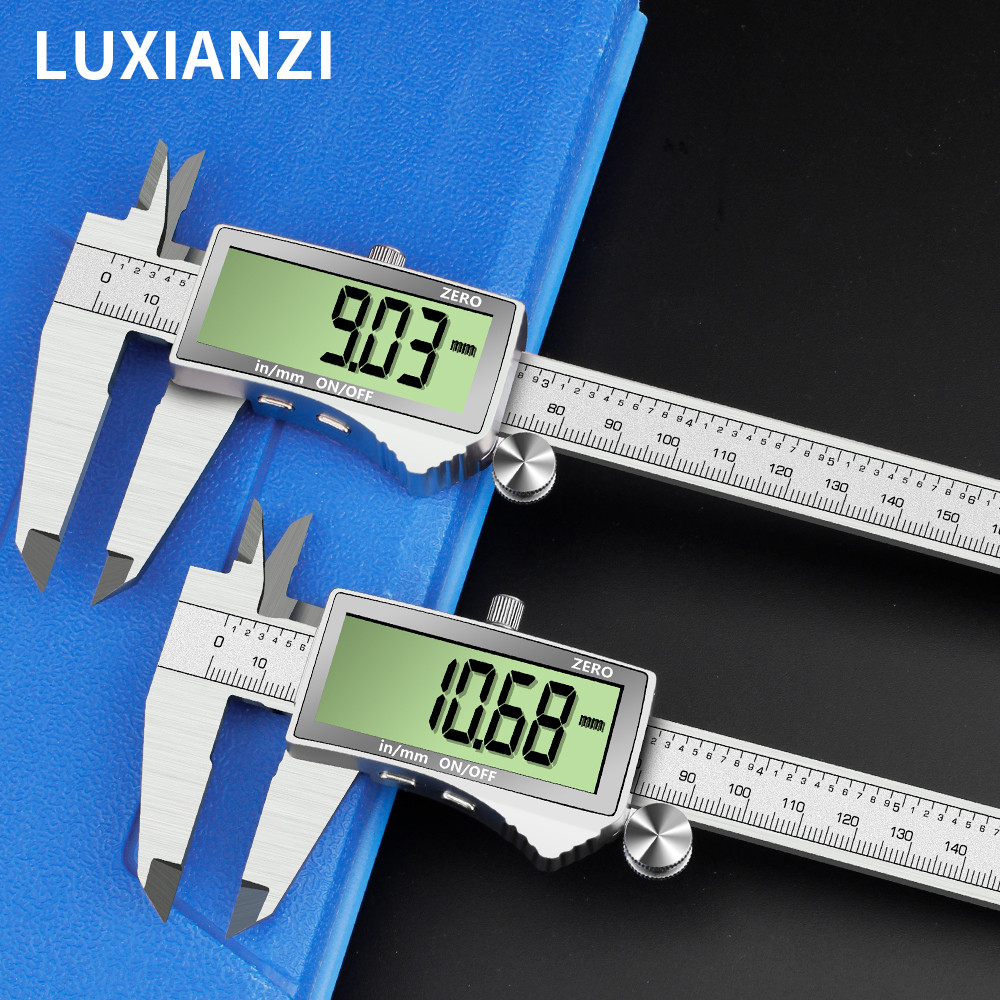 150MM Vernier Caliper High-precision Plastic LCD Digital Caliper ...