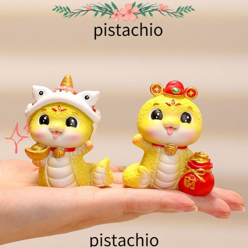 PISTA Snake Year Zodiac Gifts, Cartoon Doll Cute 2025 Year Decoration ...