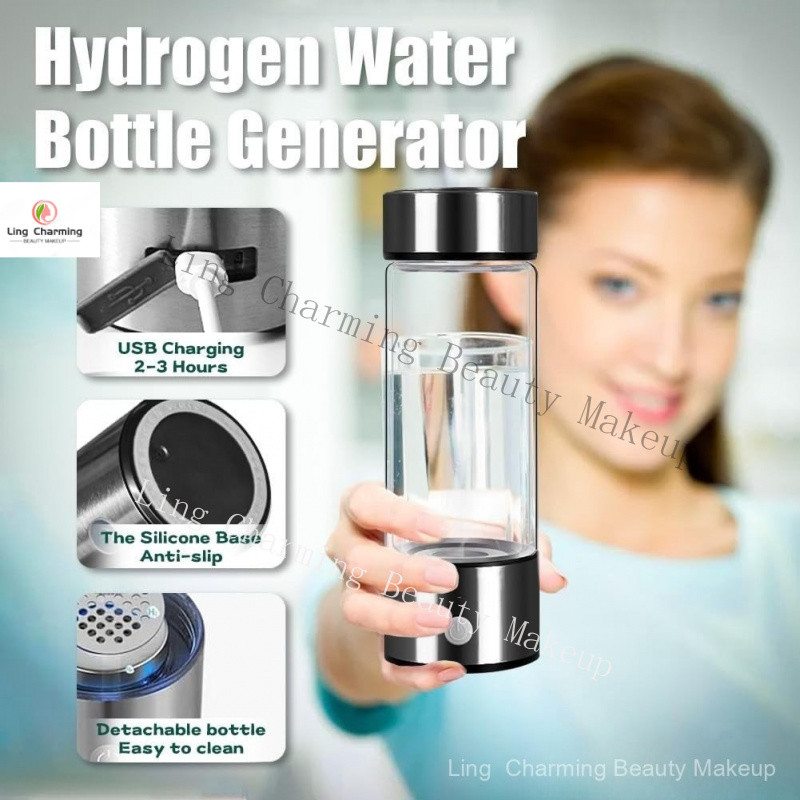 Alive Blue Hydrogen Water Bottle, 420ml AliveBlue Hydrogen Water Bottle ...