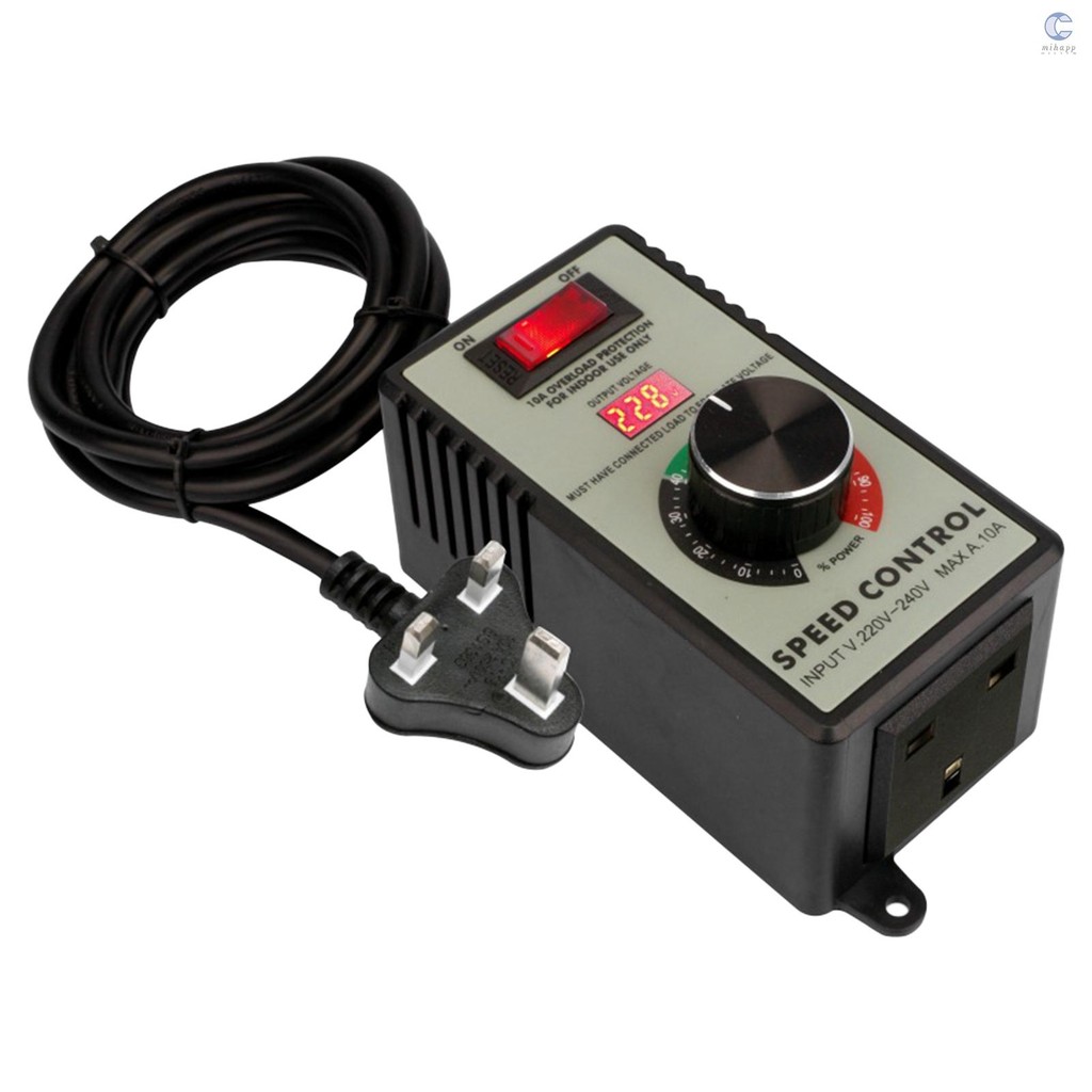 Electronic Voltage Governor AC Motor Speed Controller Electric Router ...