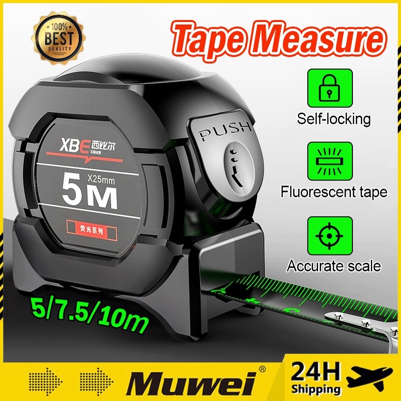 Basic Measuring Tape Power Lock Measurement Tape / Measuring Tape 8m ...
