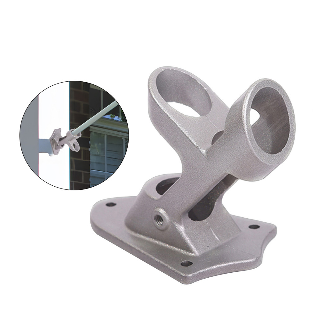 {biling} Outdoor Flag Pole Mount Heavy-duty Flag Pole Bracket Metal ...