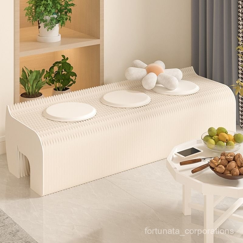 Moulding Paper Stool Foldable Bench Sofa Stool Home Shoe Changing Stool Children Low Stool ...