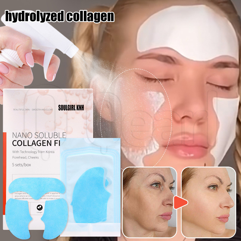 NANO Water-Soluble Collagen Mask - Soluble Facial Essence Face Mask ...
