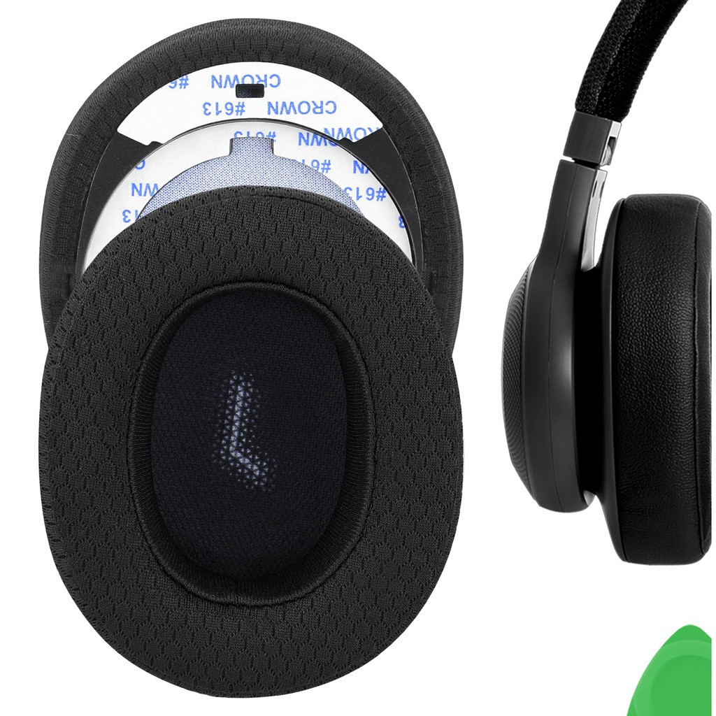 Geekria Extra Thick Mesh Fabric Replacement Ear Pads for JBL E55BT ...