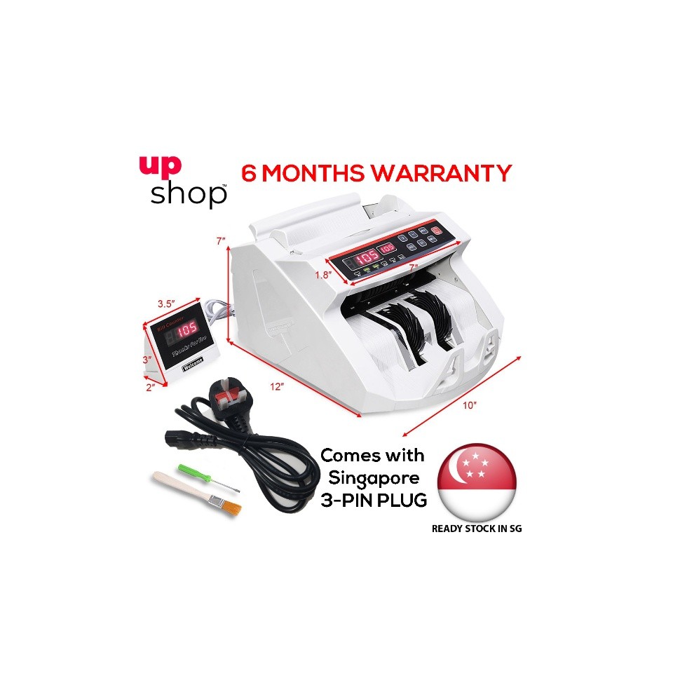 【SG STOCK】Money Counting Machine / Cash Counting Cheque drawer / money ...