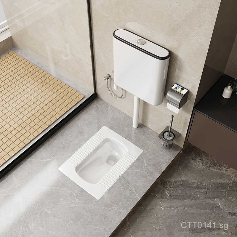 Squat Toilet Squat Bathroom Set Squat Household Toilet*Odor-resistant ...