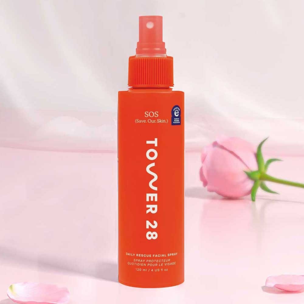 Tower 28 SOS Daily Rescue Facial Spray with Hypochlorous Acid 120ml ...