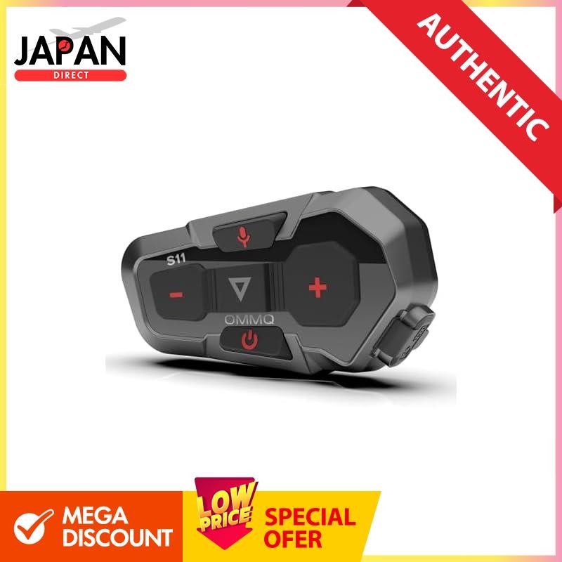 Motorcycle Intercom Bluetooth 5.2 Intercom, Connects 3 People, 2-Way Communication, Intercom ...