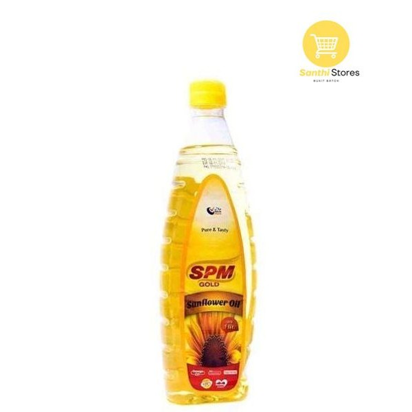 SPM Sunflower Cooking Oil 1l | Shopee Singapore