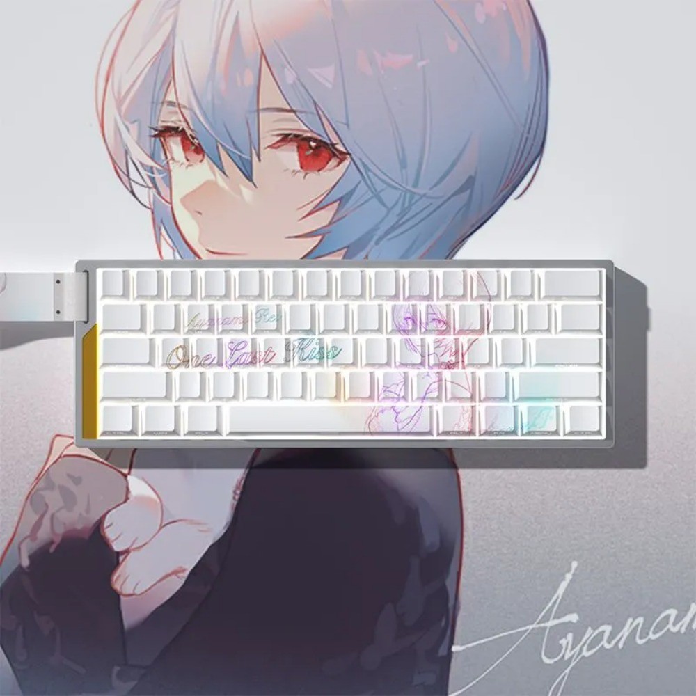 EVANGELION Keycap Cherry Profile 120 Keys PBT Letter Side-engraved ...
