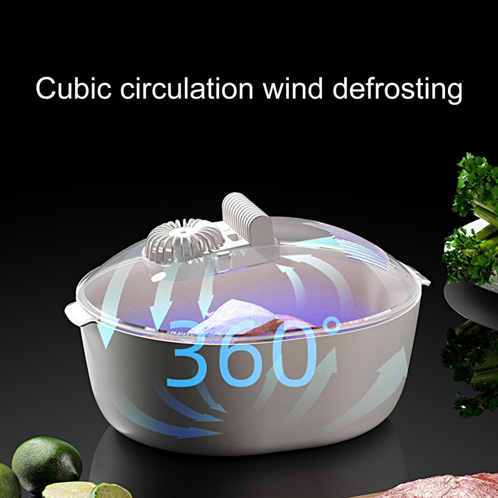 4 in 1 Defroster Multi-Functional Thawer Fast Food Thawing Box USB ...