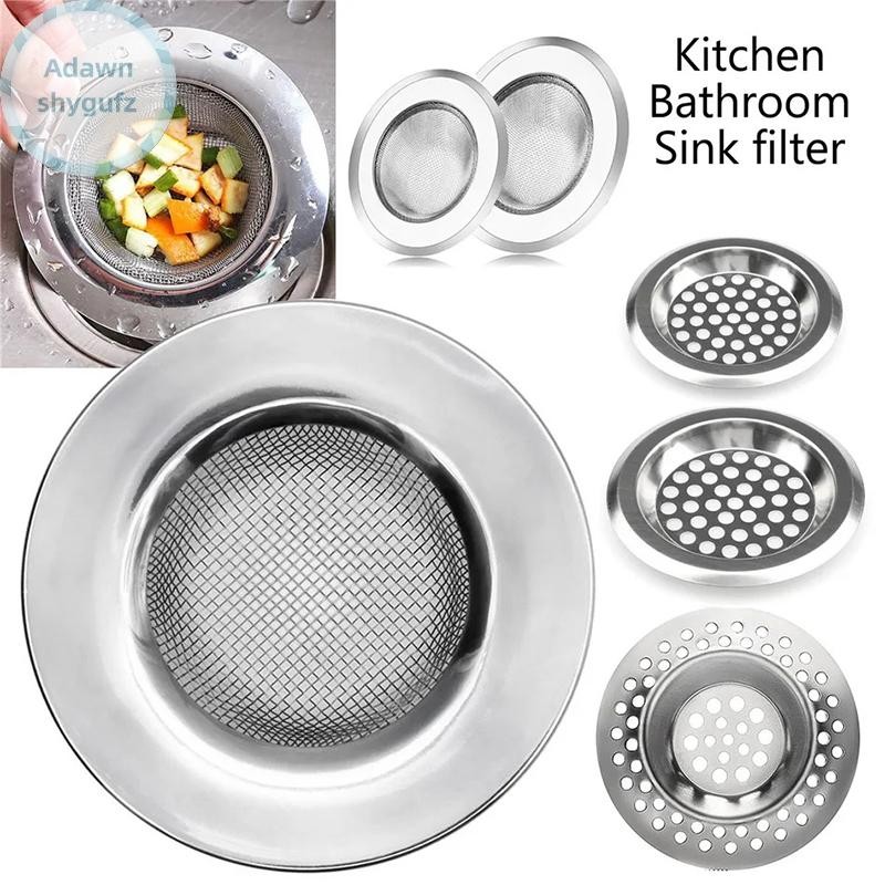 Adfz Kitchen Sink Filter Stainless Steel Mesh Sink Strainer Filter ...