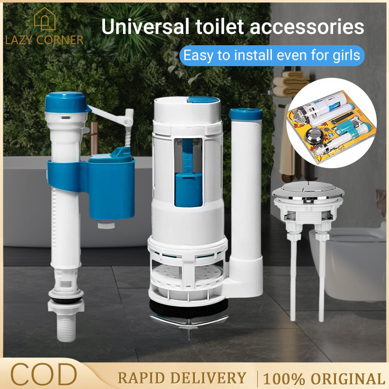 Toilet Flush Set Pam Tandas Flush Duduk Toilet Flush Valve 馬桶水箱配件 ...