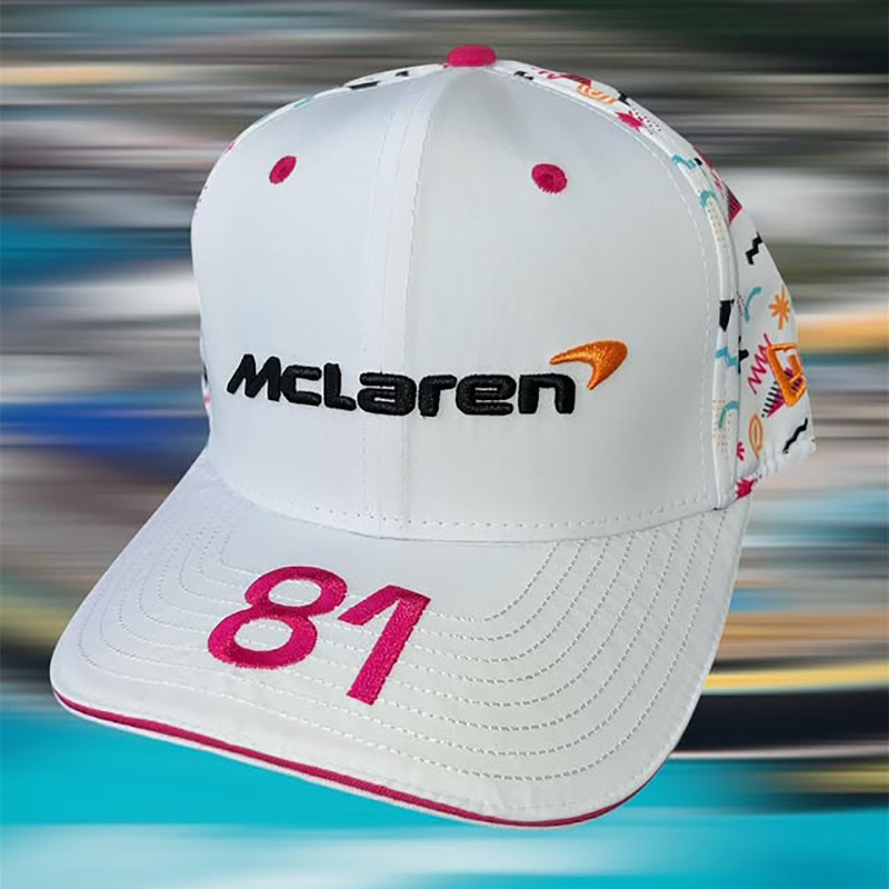 McLaren F1 Oscar Piastri Miami Driver Hat White | Shopee Singapore