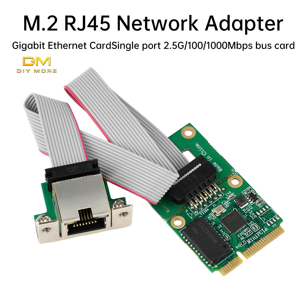 DIYMORE M. 2 RJ45 Network Adapter Gigabit Ethernet Card Single Port 2 ...