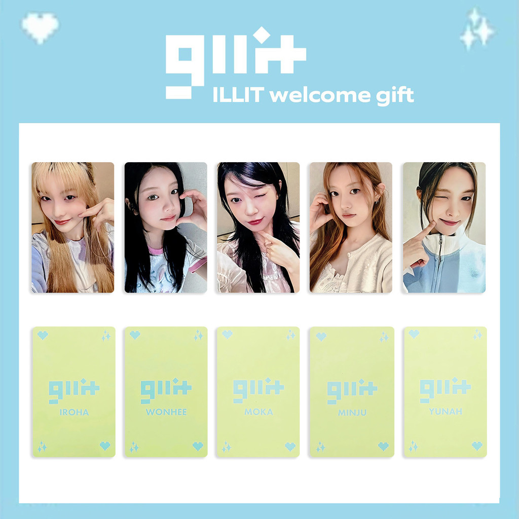 Kpop Idol ILLIT GLLIT MEMBERSHIP Photocards | Shopee Singapore