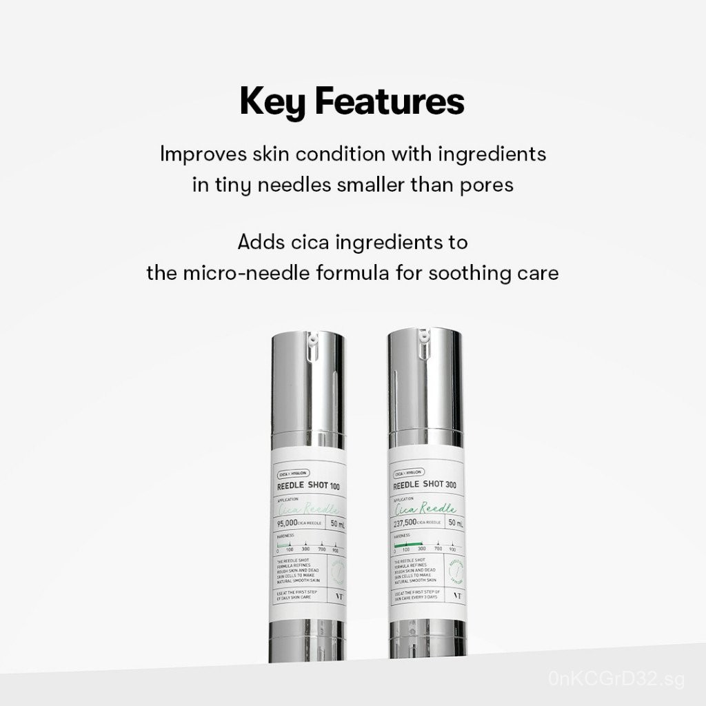 [VT] REEDLE SHOT 100 / 300 / 700 Silica, Microneedling skin booster ...