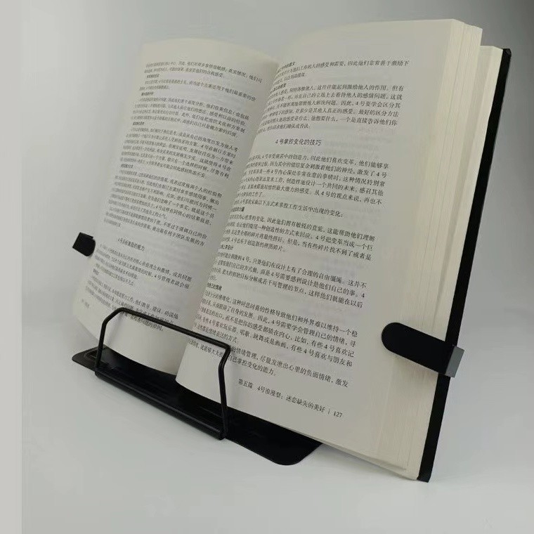 Reading Bookshelf Foldable Reading Rack Liftable Bookshelf Desk Student ...