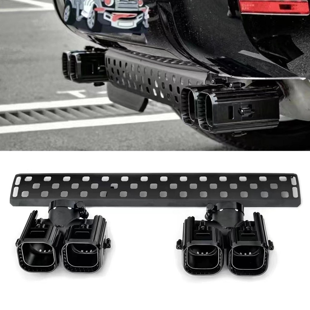 For Land Rover Defender 90 110 130 2020-2024 Rear Bumper Diffuser Lower ...