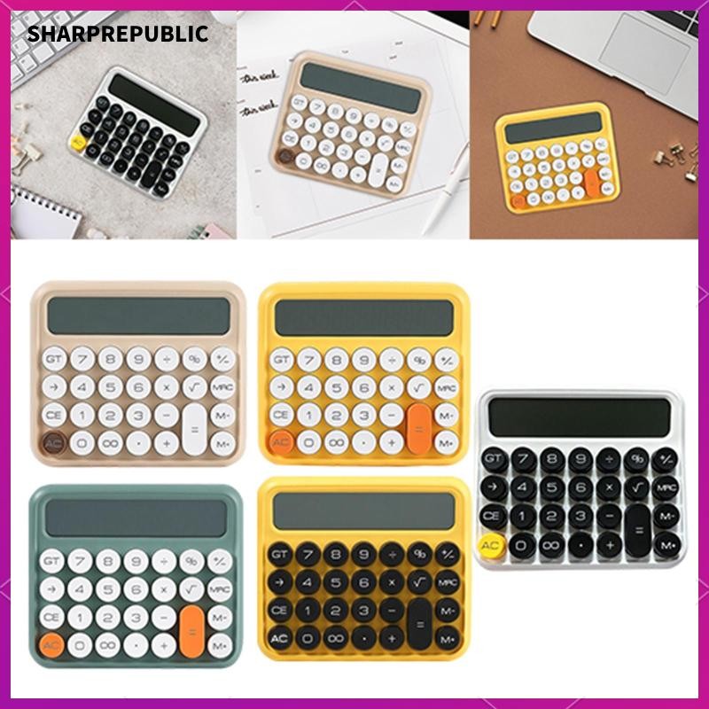 [Sharprepublic] Portable Desktop Calculator Large Display Mechanical ...