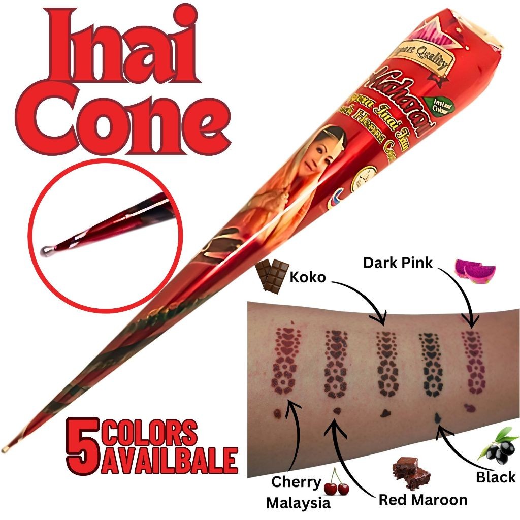 Maharani Fresh Henna Cone 40g – Natural Ingredients 🌿 | Ready Stock ...