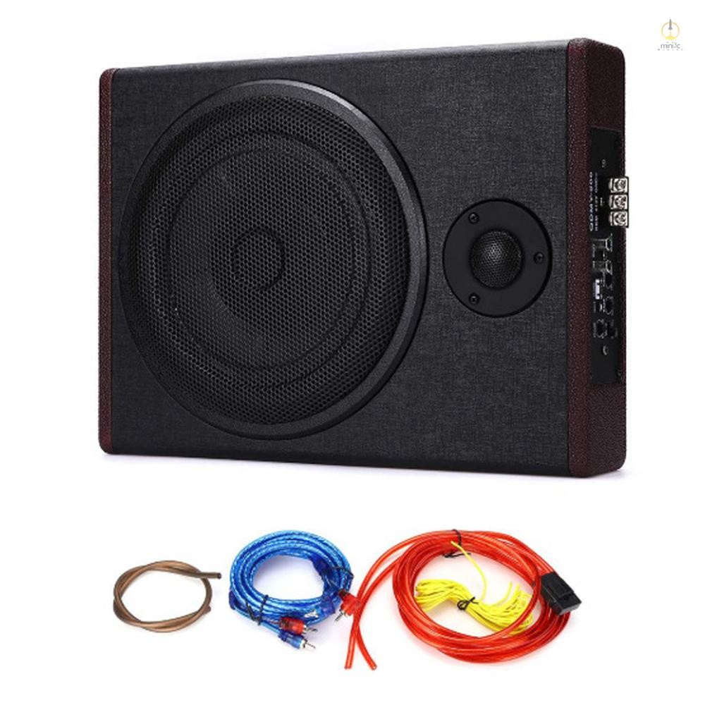 8 Inch Car Stereo Ultrathin Subwoofer High Power Amplified Subwoofer ...
