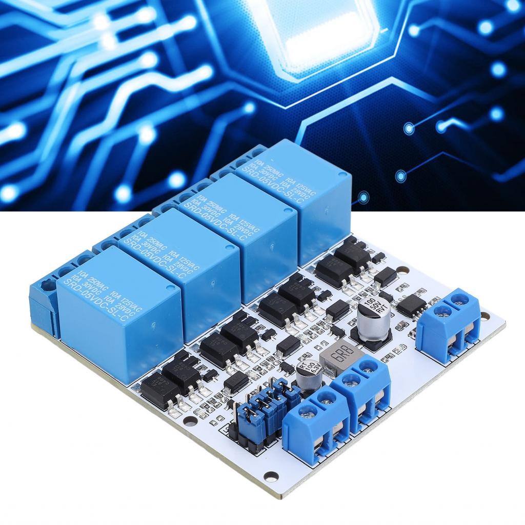 Meihe GPIO Relay Module High Low Level Control Strong Driving Ability ...
