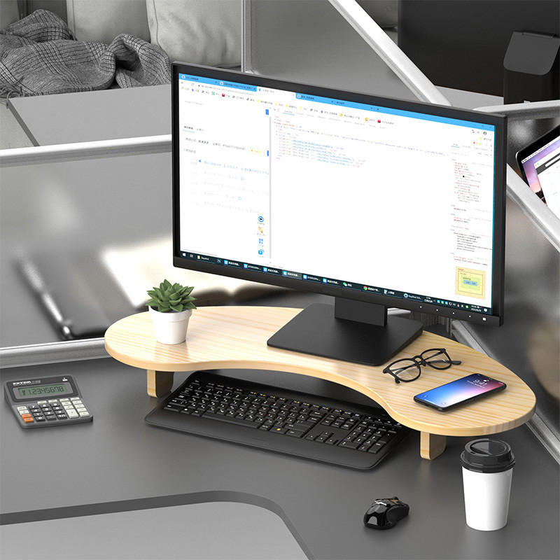 Desktop Office Triangle Computer Storage Rack Desktop Storage Bracket ...