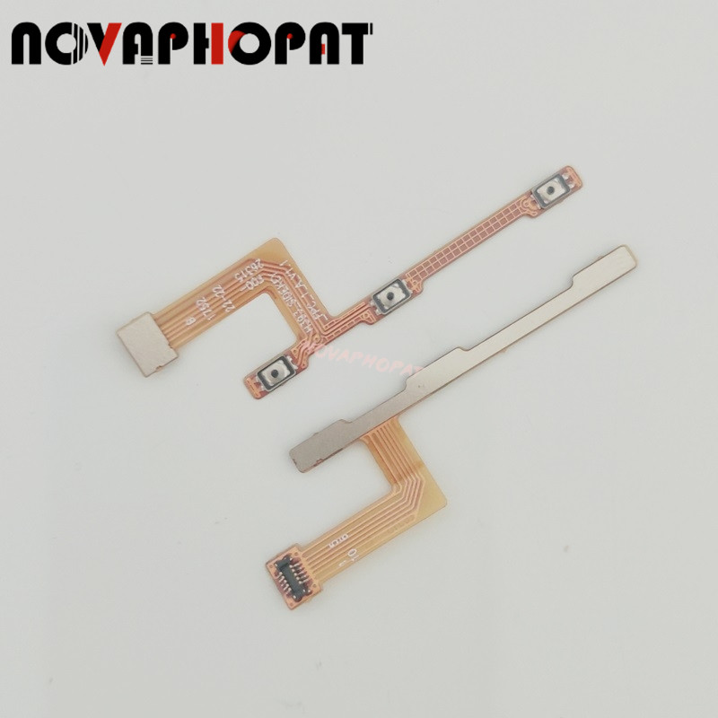Novaphopat For Tecno Pouvoir 2 Pro LA7 Power On Off Volume Up Down Ribbon Power Button Switch ...