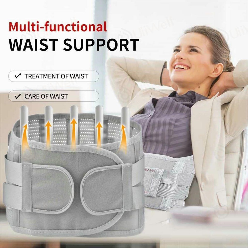 Shiie Men Women Lumbar Back Pain Corset Support Belt Lumbar Corset ...