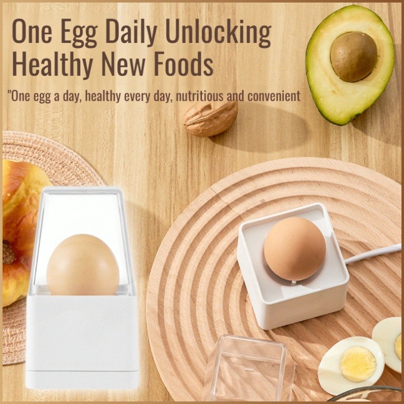 Portable Mini Steamer Office Egg Cooker Mini Egg Cooker Visualization ...