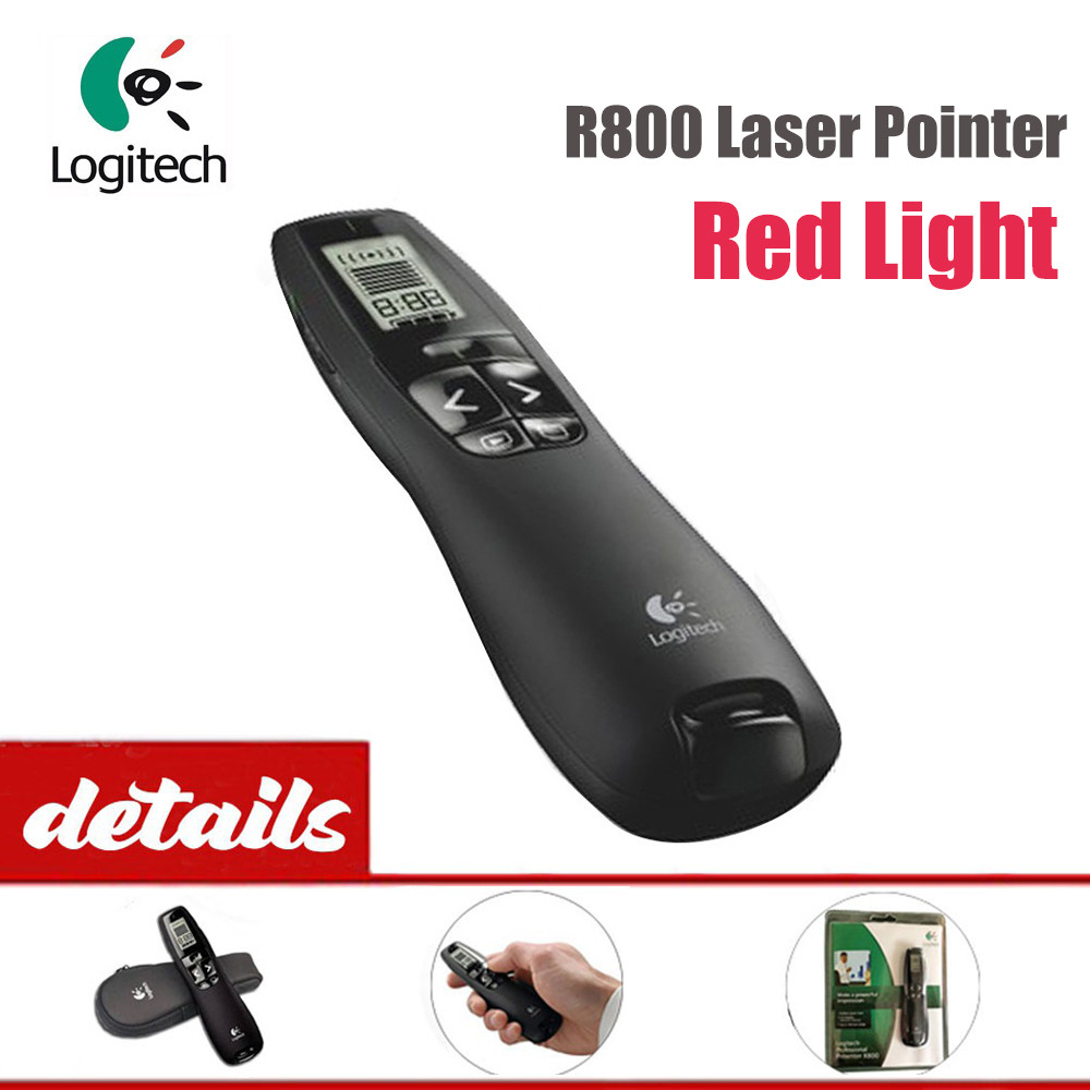 Logitech R800 Wireless Presenter With Laser Pointer _Red Light 2.4GHz ...