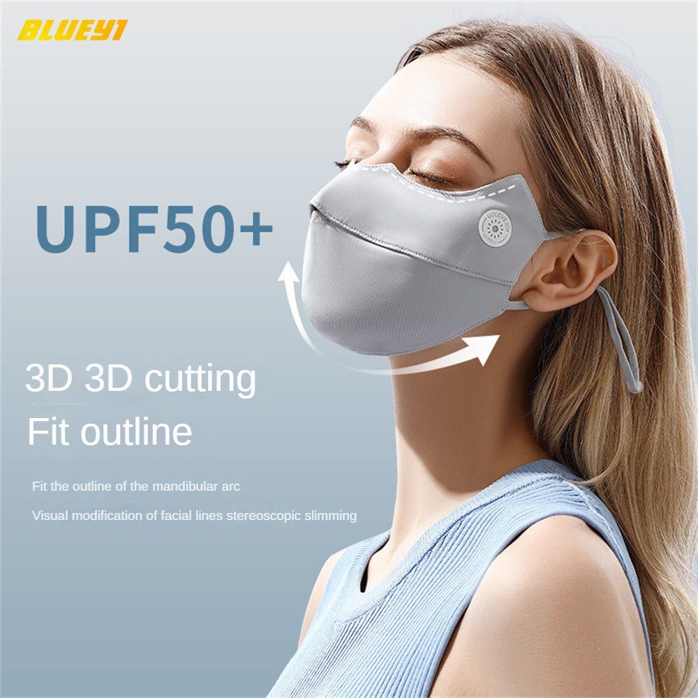 Ultraviolet-proof Cool And Easy-going Newly Upgraded Breathing Mask Ice ...