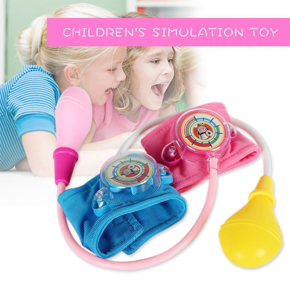 Children's Simulated Blood Pressure Monitor Toy Mini Family Doctor Toy ...