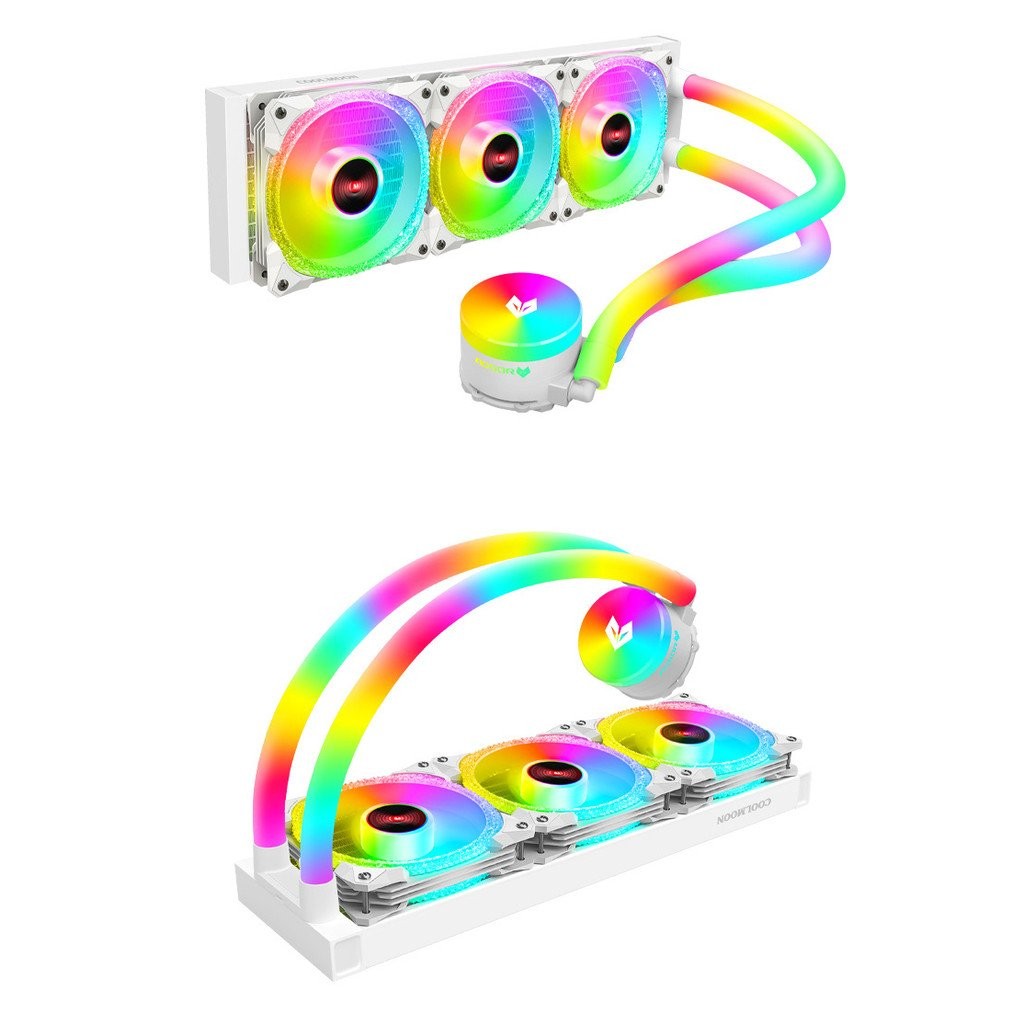 Cool Moon360Laptop cooler argb Cold Water Sprinkler Light-Emitting ...