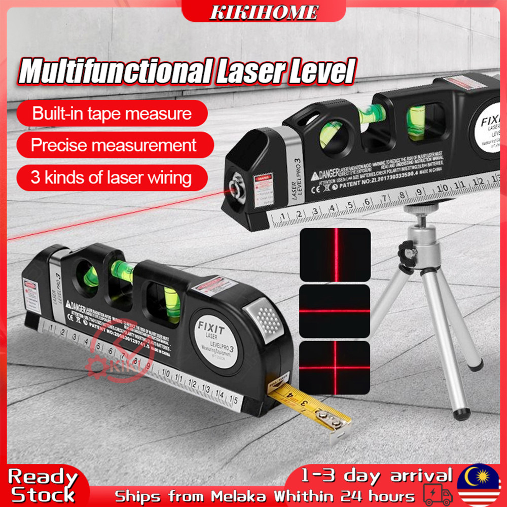 4 IN 1 Fixta Level Pro 3 Laser Level Multifunctional Measurement Tools ...