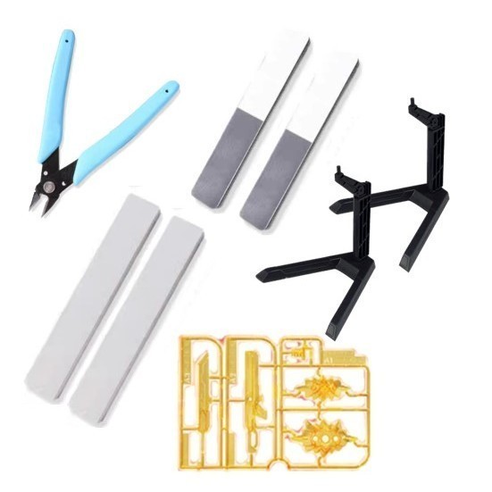 Gundam Beginner Tool Set HG RG MG SD Action Base Stand Set - Modeling ...