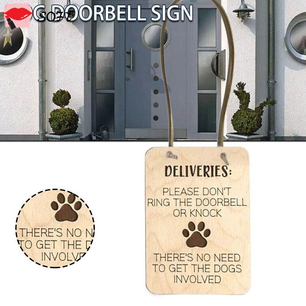 SOFTNESS Mini Doors Signs Door Hanger Creative Dont Knock Sign | Shopee ...