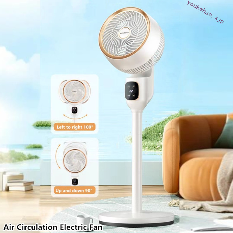 Air Circulation Electric Fan Household Silent Small Desktop Oscillating ...
