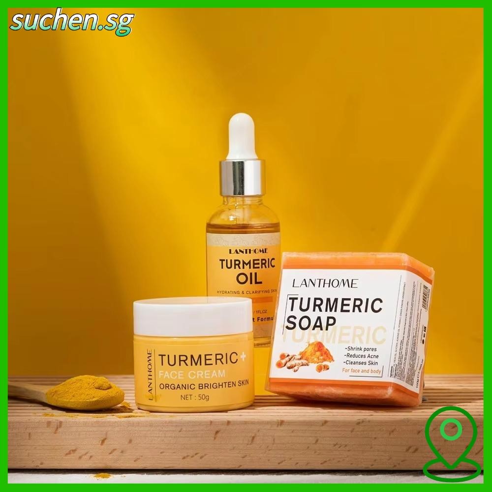 SUCHENSG Turmeric Oil Facial Serum, Anti Wrinkle Deep Moisture Turmeric ...