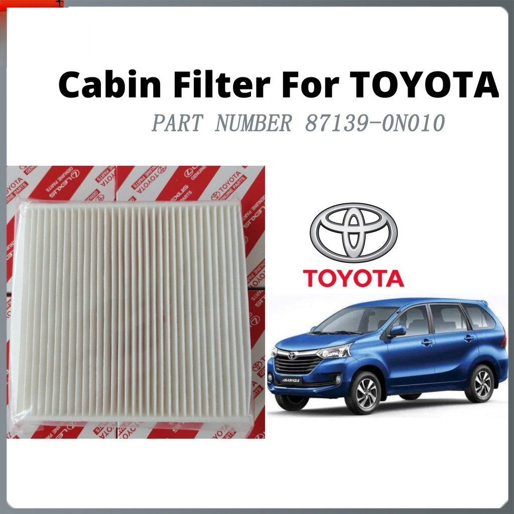 Toyota Aircon Cabin Filter (87139-0N010) Vios Innova Fortuner Altis ...