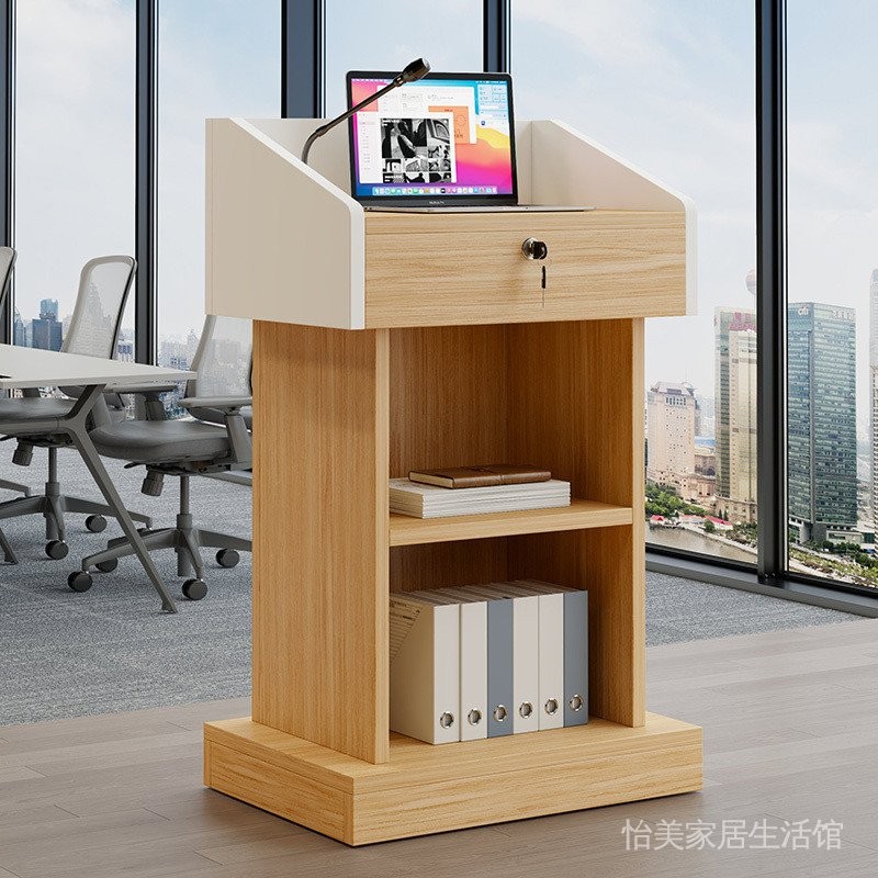 Concierge Table Podium Training Teacher's Desk Host Station Reception ...