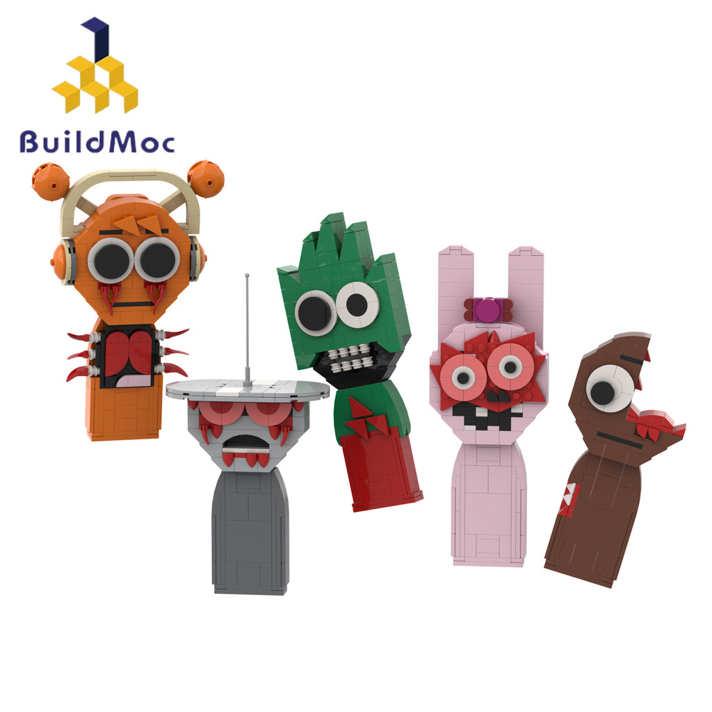 Incredibox Sprunki Game model Building Blocks Assembly educational Toys ...