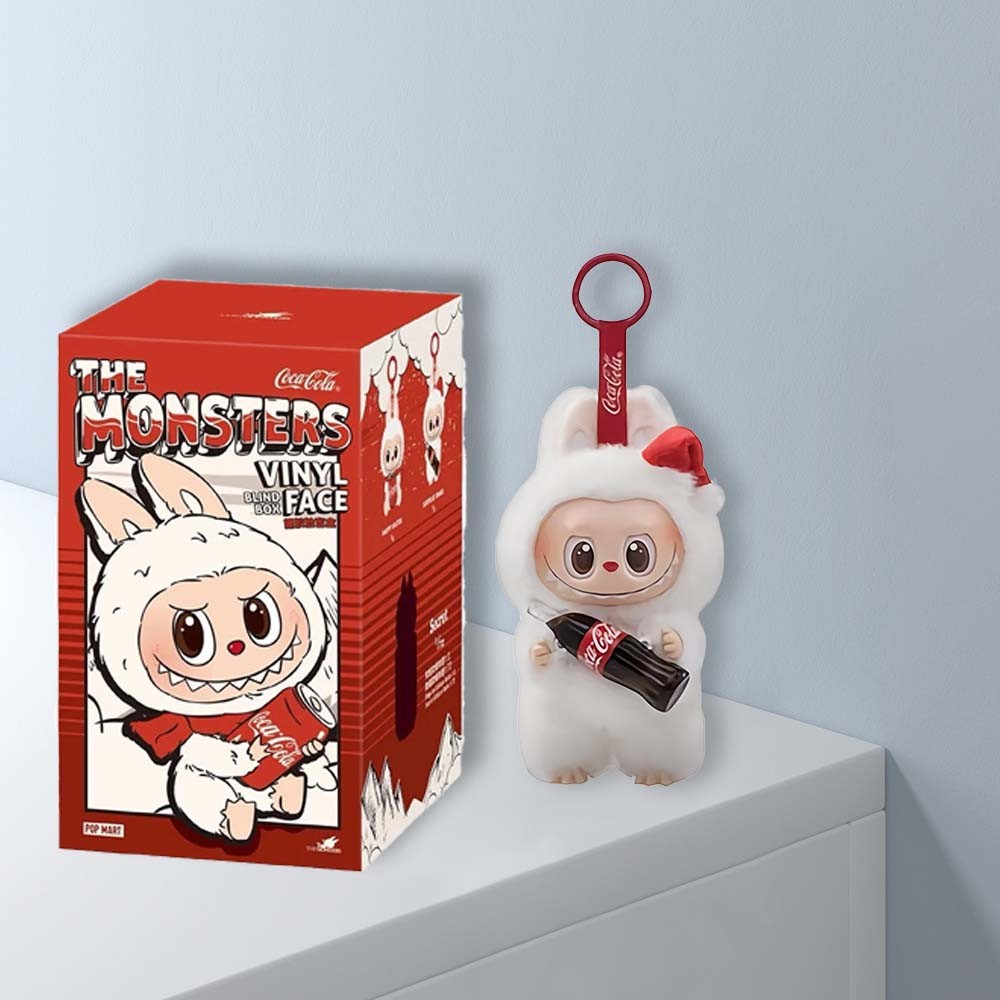 POP MART Labubu Coca-Cola Special Edition Plush Keychain | Shopee Singapore