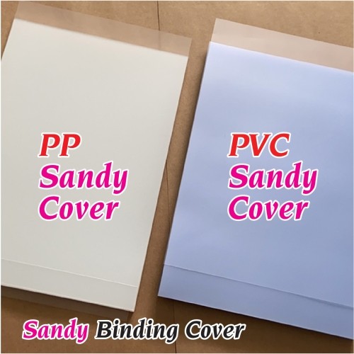 A4 PP Sandy Cover | Bindings Cover, Book Cover | PP Cover Buku, Plastic ...