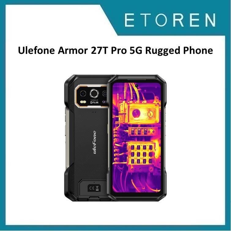 Ulefone Armor 27T Pro 5G Rugged Phone Dual Sim 256GB Black (12GB RAM) | Shopee Singapore